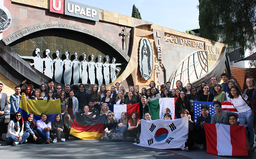 UPAEP da la bienvenida a estudiantes internacionales | UPRESS