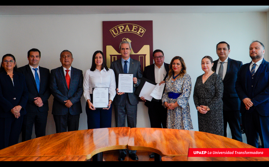 UPAEP y el IEE firman convenio de colaboración | UPRESS